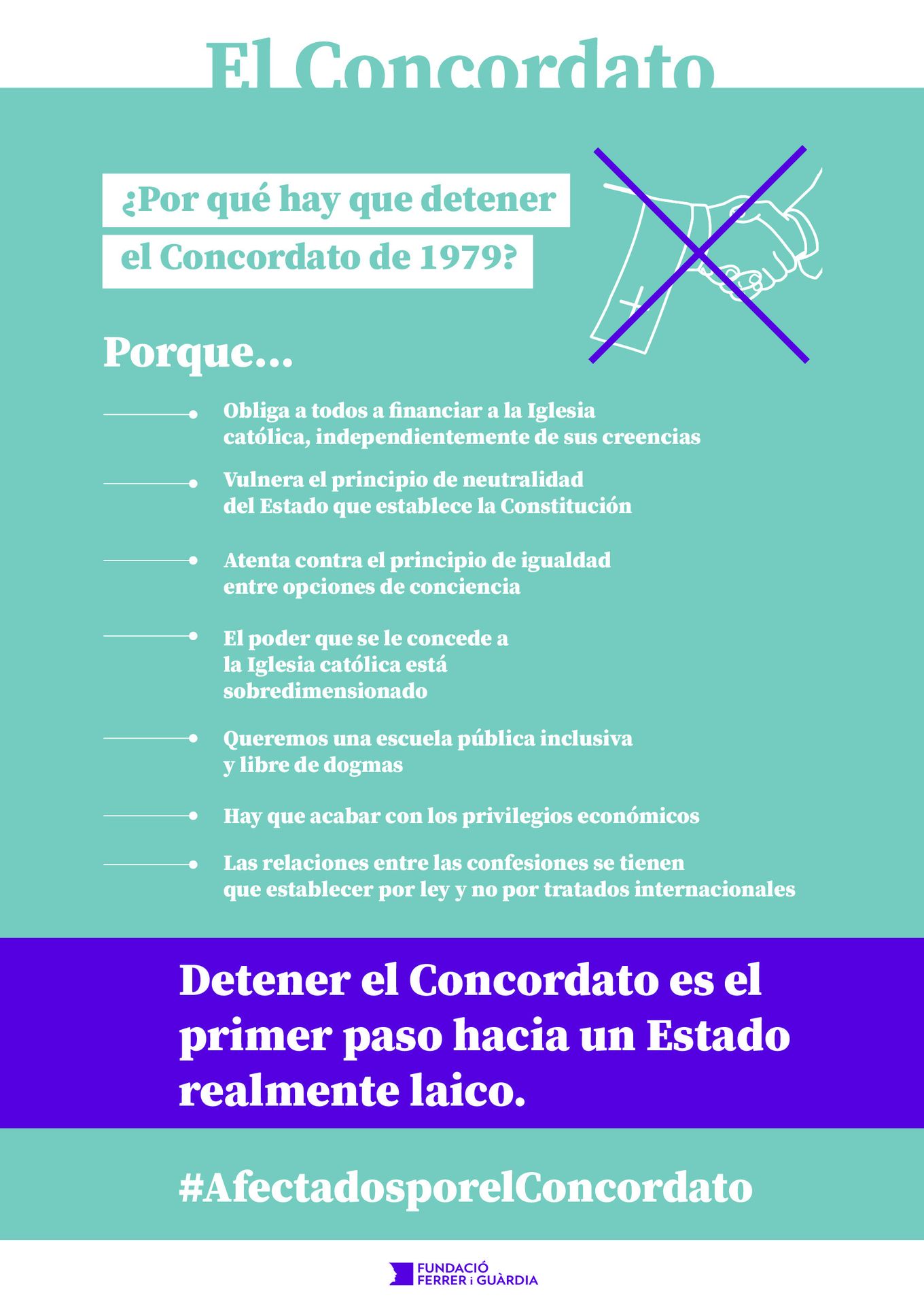 40 años de la firma del Concordato | Fundación Ferrer Guardia