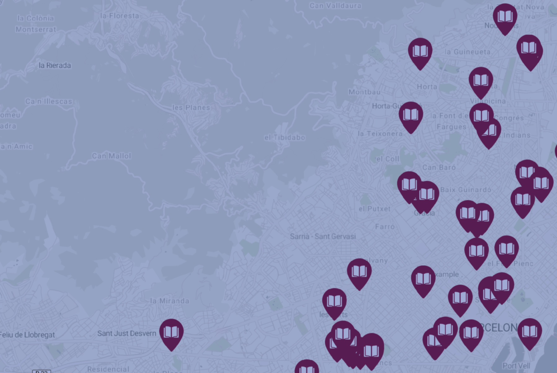 Mapa interactivo de las Escuelas Modernas | Fundació Ferrer i Guàrdia